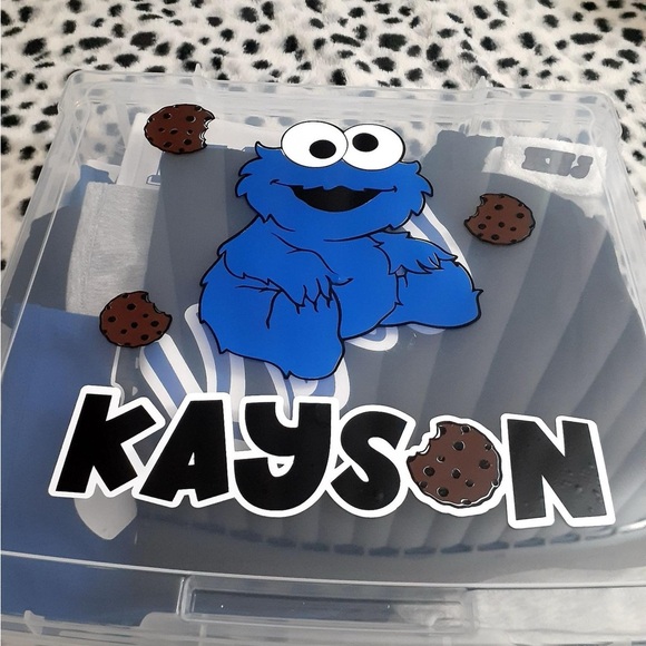 Matching Sets | Blue Personalized Custommade Medium Baby Boy Bundle Box ...
